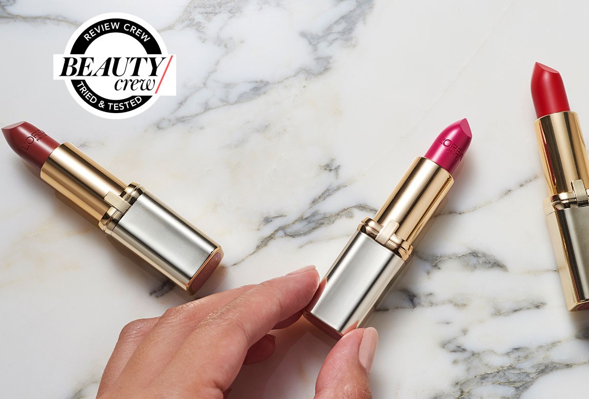 LOreal Paris Color Riche Lipstick Reviews | BEAUTY/crew