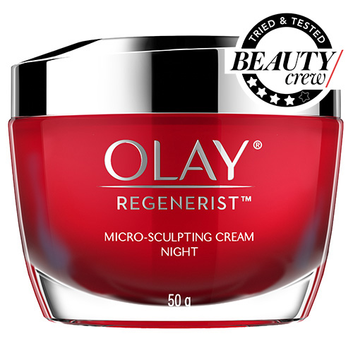 Olay Regenerist Micro Sculpting Night Cream Review BEAUTY crew Olay Regenerist Micro Sculpting Night Cream Review BEAUTY crew