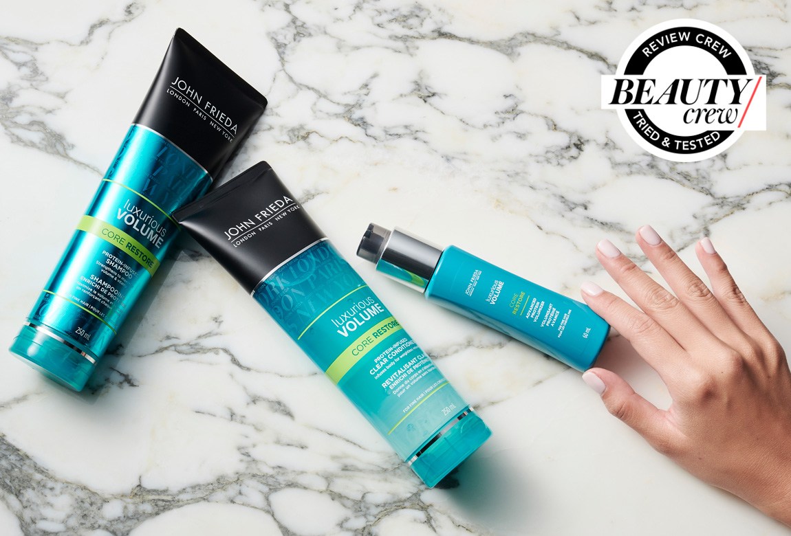 John Frieda Luxurious Volume Core Restore Hair Reviews | BEAUTY/crew