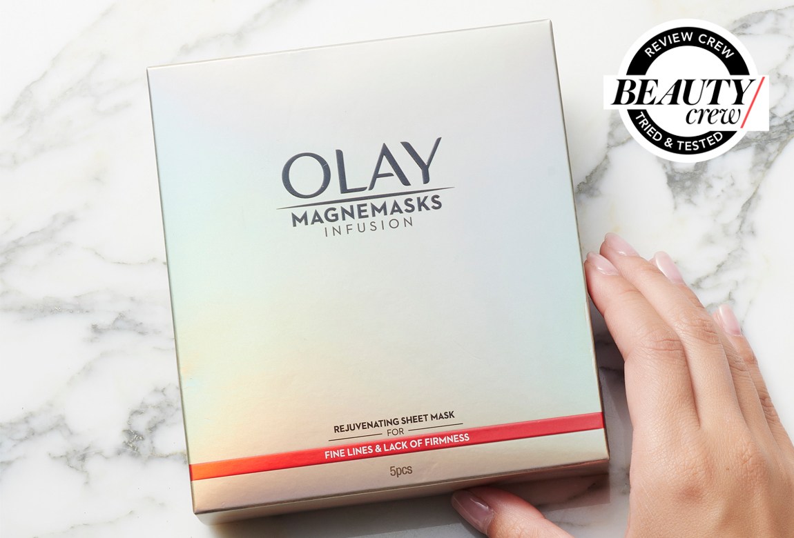 Olay Magnemask Rejuvenating Sheet Mask Reviews | BEAUTY/crew