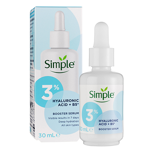 Simple Booster Serum 3% Hyaluronic Acid & B5 Review | BEAUTY/crew