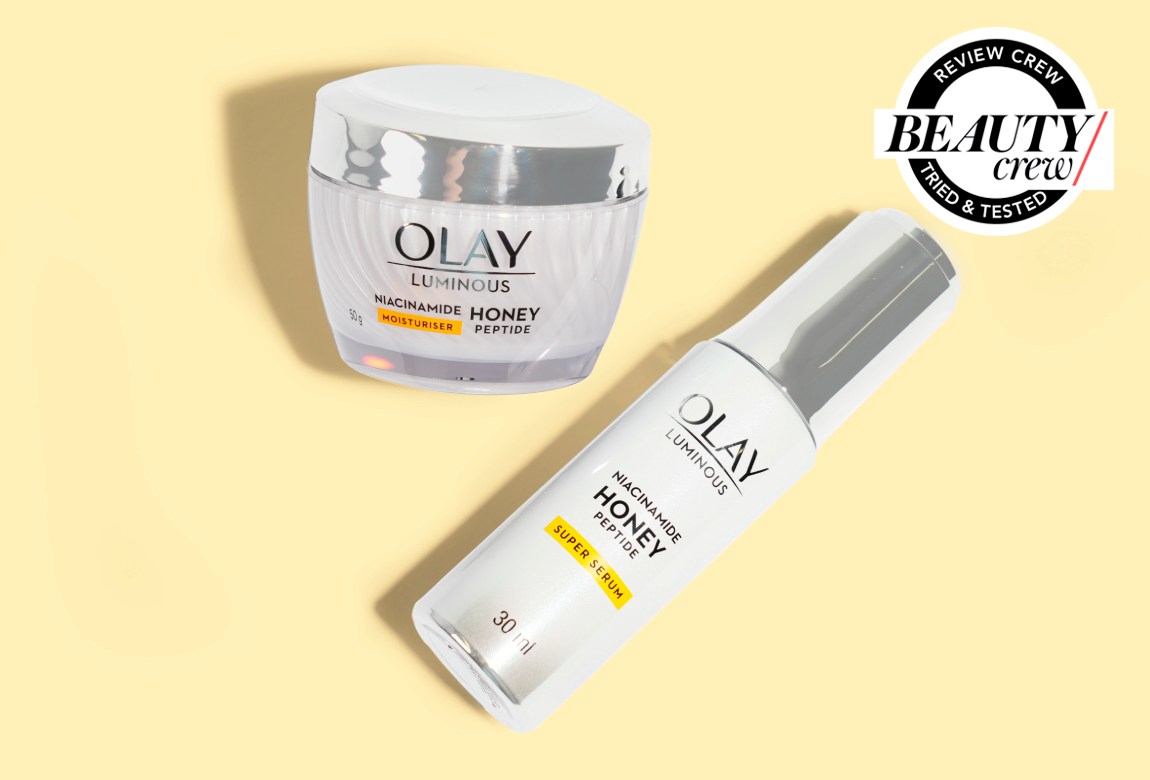 Olay Niacinamide Honey Peptide Serum & Moisturiser Reviews | BEAUTY/crew
