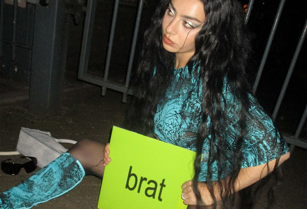 Charli XCX Has Made 'Brat Green' The Colour Of The Season | BEAUTY/crew