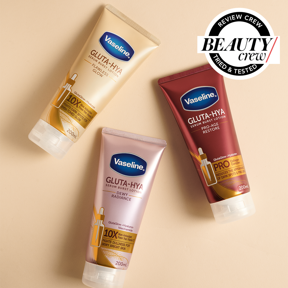 Vaseline Gluta Hya Serum Burst Lotion Dewy Radiance Beauty Editor ...